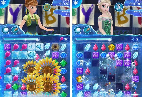 Die Eiskönigin Free Fall: 45 neue Geburtstagslevel